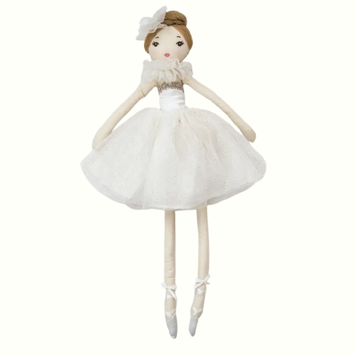 Arabella Ballerina Doll Fabric Soft Toy | The Teddy Bear Cupboard