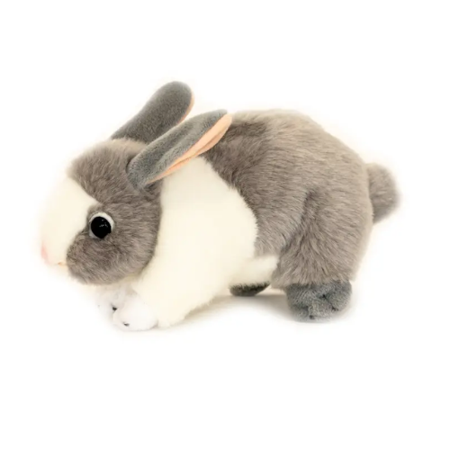 Arlo Rabbit Grey Teddy Bear - Soft Toy | The Teddy Bear Cupboard
