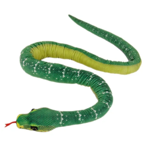 Eco Green Tree Snake Teddy - Soft Toy | The Teddy Bear Cupboard